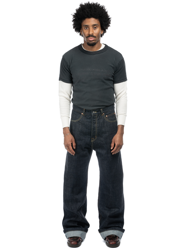 Javier Wide Leg Jeans - Japanese Selvedge – BARE KNUCKLES