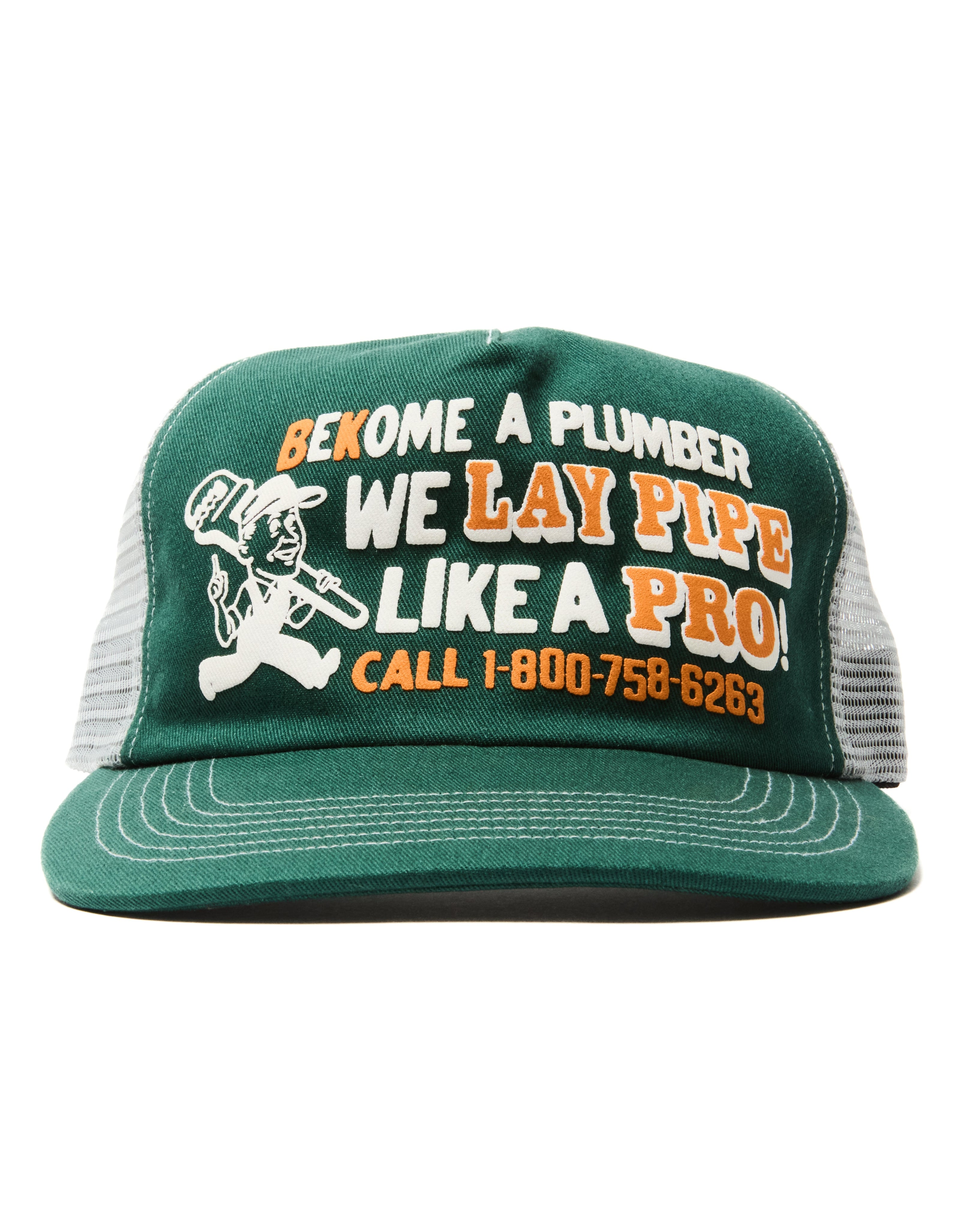 Plumber Mesh Trucker Hat – BARE KNUCKLES